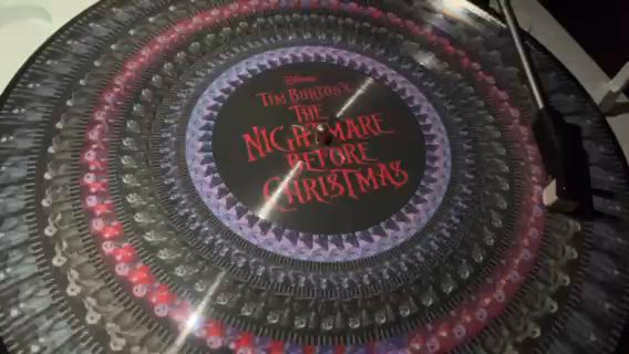 팀버튼의 크리스마스악몽 OST 조에트로프LP | 콜리(Colley)