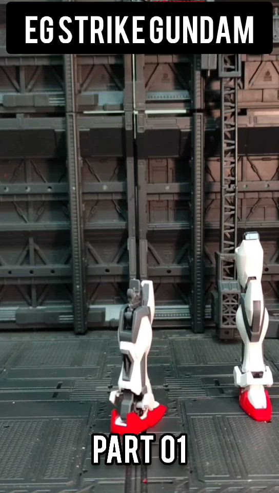 EG 스트라이크 건담 조립 스톱모션 01 | 콜리(Colley)